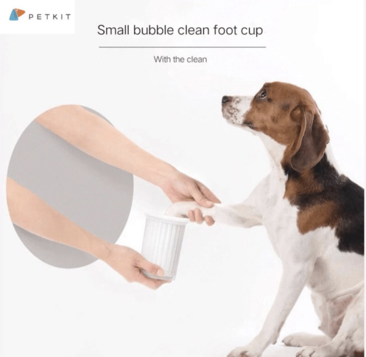 PETKIT Pet Bubble Foot Cleansing Cup Dog Paw Washing Foot Washing Foot ...