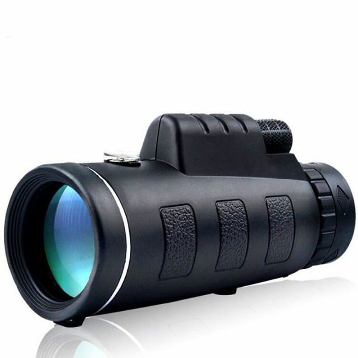 HD 40X60 Monocular Powerful Adventurer Compass Telescope Portable ...