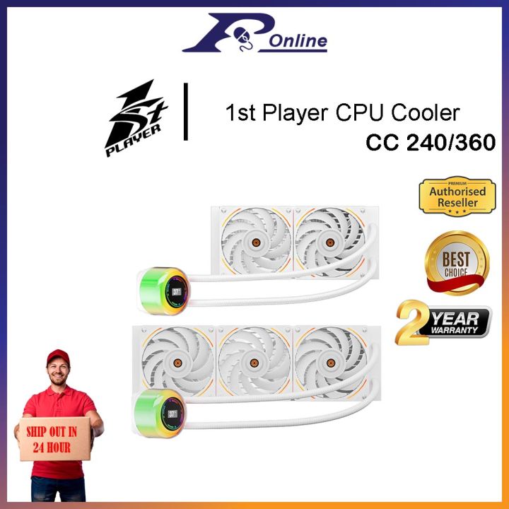 1st Player Liquid Cooler CC240 / 360 | Mothra MT240 IS/ MT360 | Thunderstorm TS240 ...