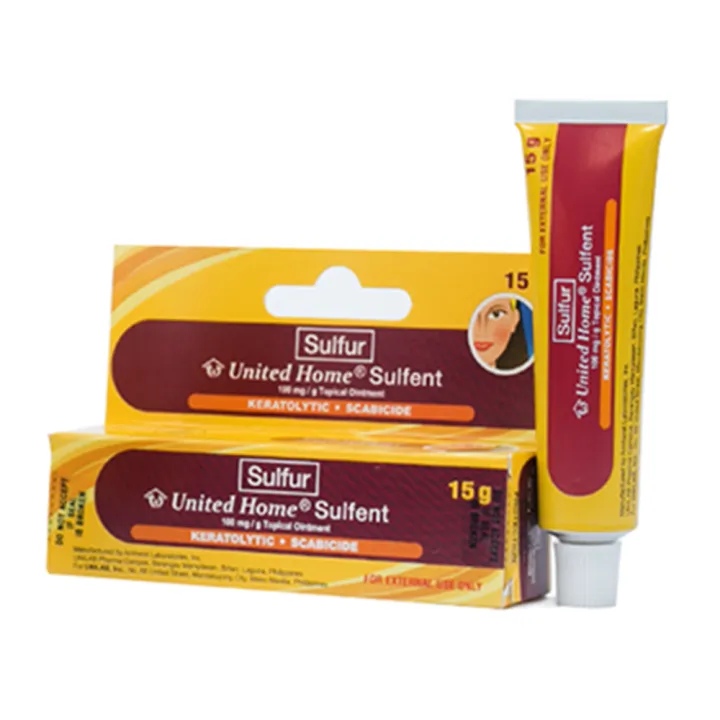 United Home Sulfent ointment 15g tube | Lazada PH