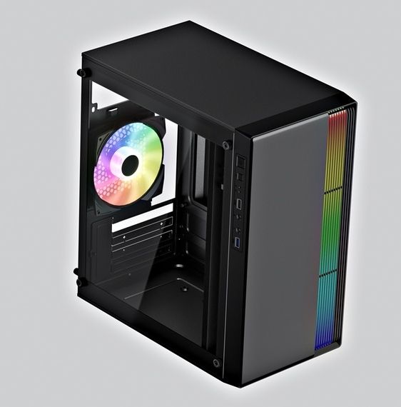 CASE (เคสเกมมิ่ง) VENUZ Micro ATX Computer Case VC3409A usb 3 ประกัน 1 ...