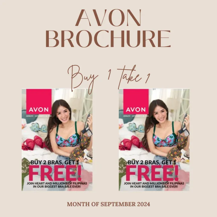 AVON BROCHURE BUY 1 TAKE 1 MONTH OF SEPTEMBER 2024 | Lazada PH
