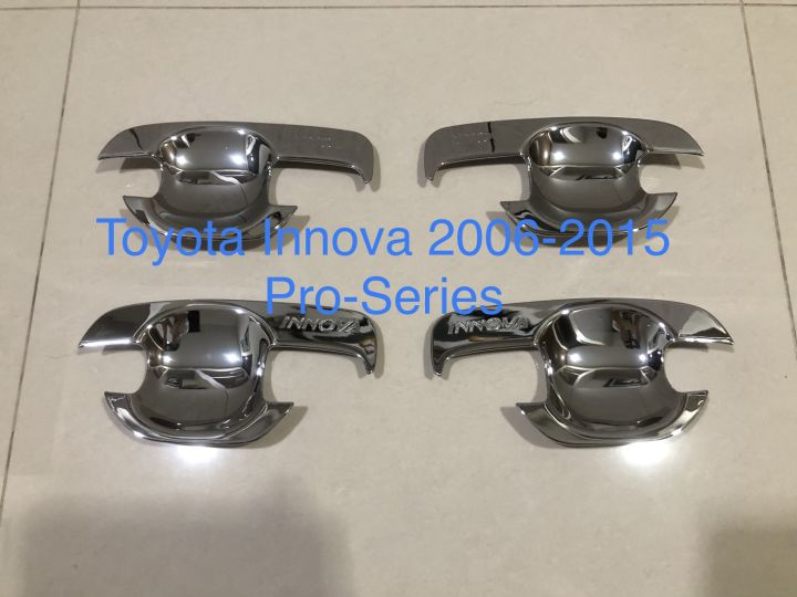 TOYOTA INNOVA 2006-2015 CHROME INNER DOOR BOWL COVER (PRO-SERIES ...