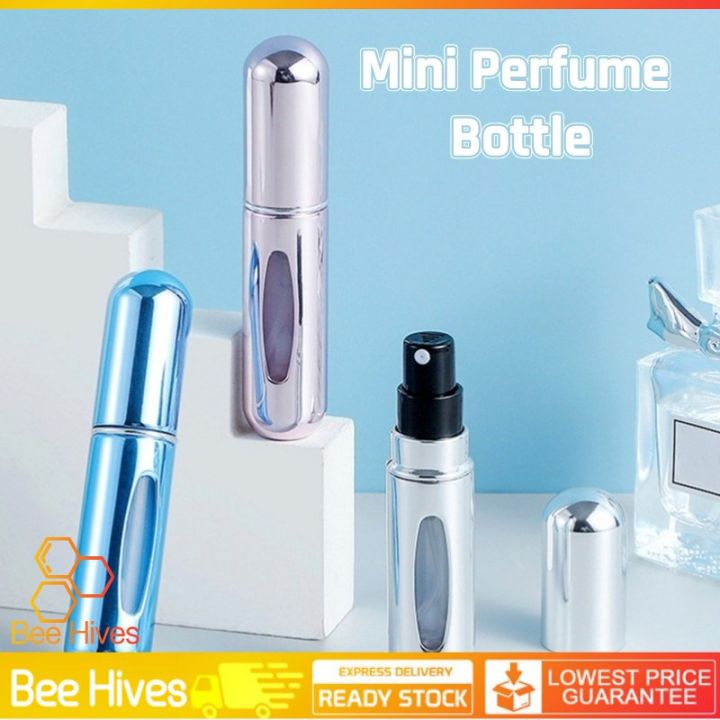 5ml Portable Mini Refillable Perfume Bottle Spray Scent Pump Empty ...