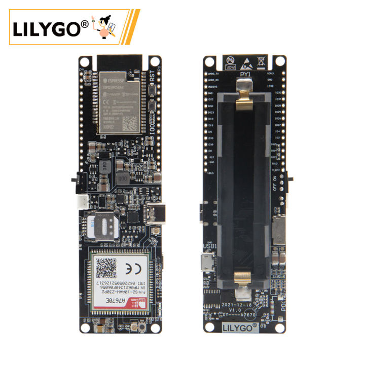 ® TTGO T-A7670G/E/SA R2 4G Development Board LTE CAT1 SIM Module ESP32 ...