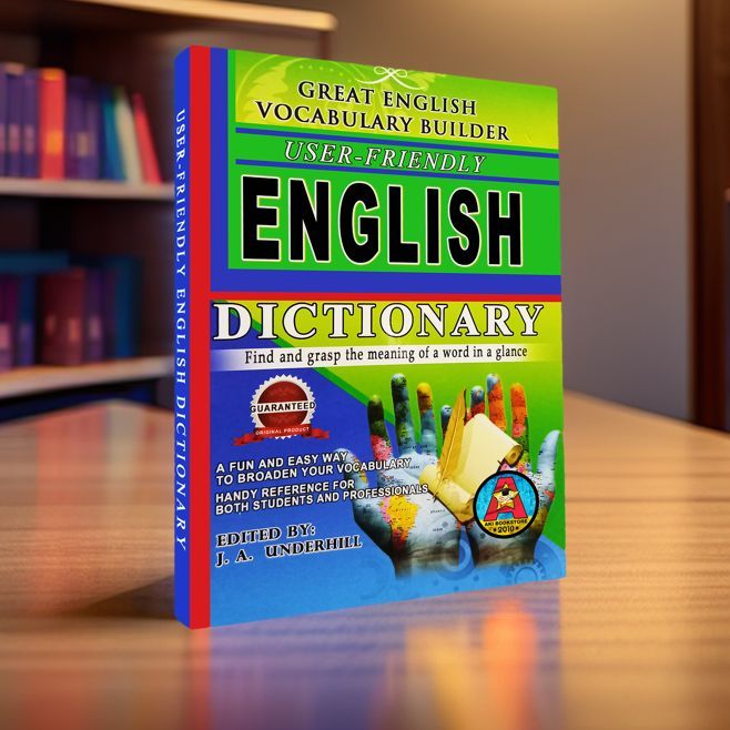 AUTHENTIC English Dictionary Great English vocabulary builder Easy-to ...