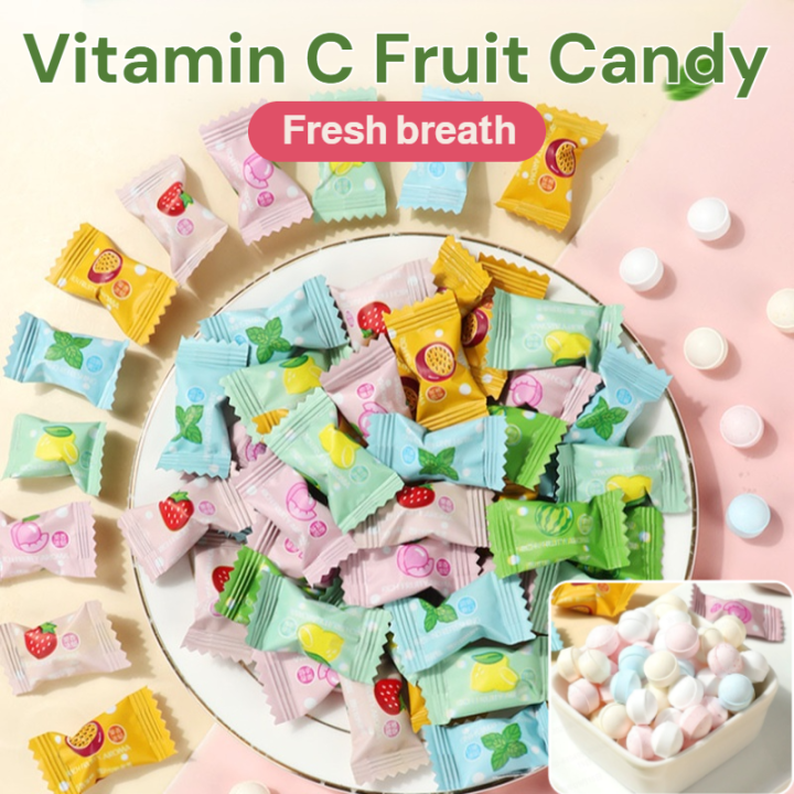 High-Value Fruit Candy Rich In Vitamin C Various Flavors Of Hard Candy ...