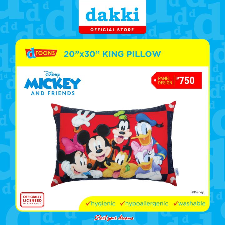 Dakki 20"x30" Mickey And Friends Frame King Pillow | Lazada PH