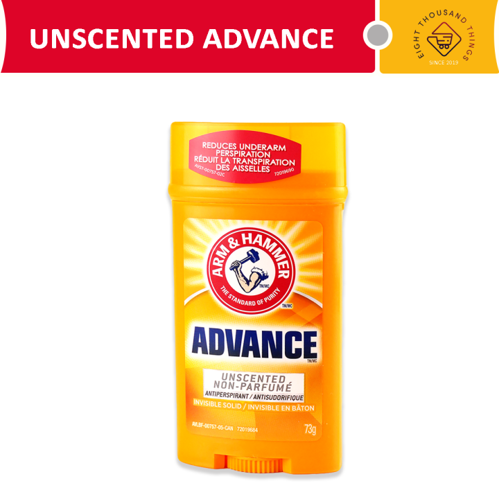 Arm & Hammer Advance Invisible Solid Antiperspirant Deodorant for Men ...