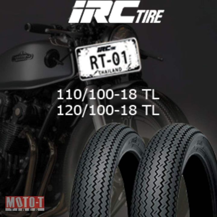 ยางฟันเลื่อย IRC RT-01 ตรงรุ่น SR400, Royal enfield 650 | Lazada.co.th