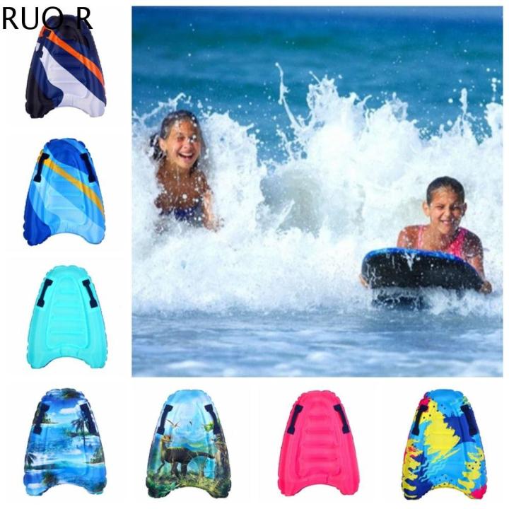 RUO R Lightweight Inflatable Surfboard Printed Folding Floating ...