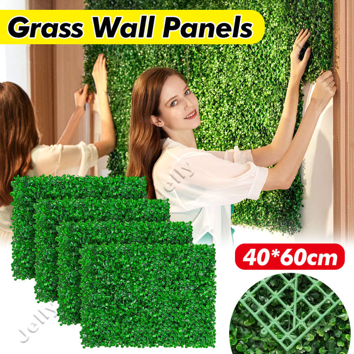 Artificial Grass Wall Decor Wall Plants Artificial Milan Grass Mat ...