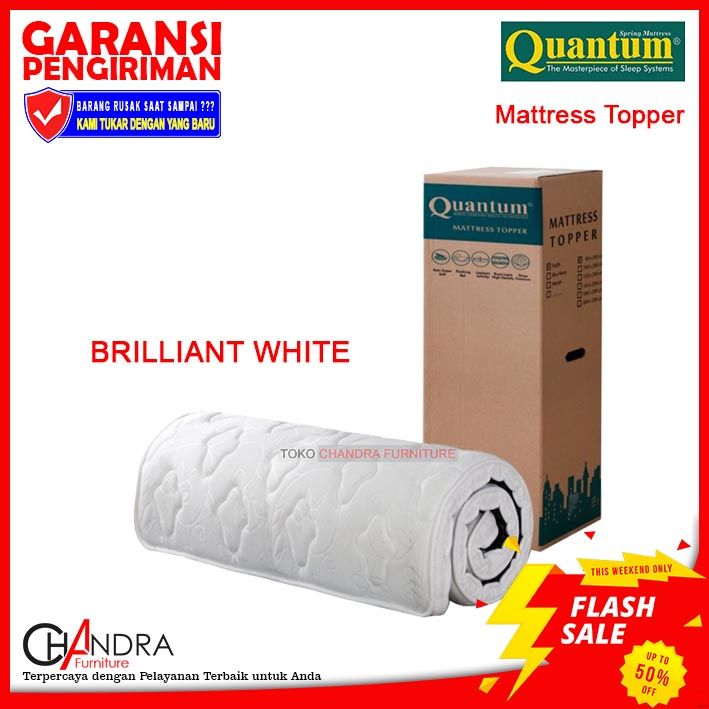 FREE ONGKIR JABODETABEK !! Quantum Mattress Topper 160x200 Tebal Matras ...