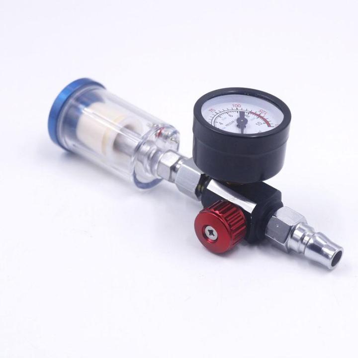 Pressure Regulator Compressed Air Compressor Filter Air Pressure Gauge ...