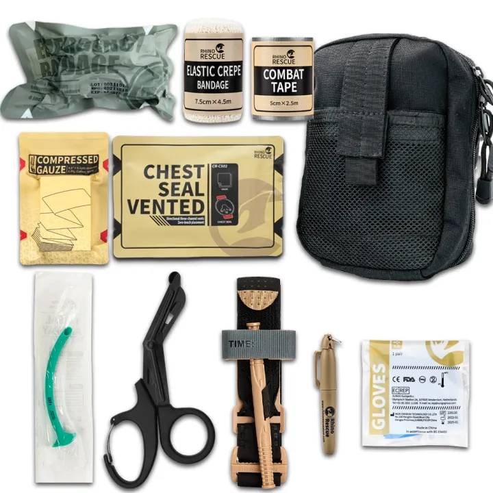 Rhino Rescue Survival Kit Pouch Outdoor IFAK Military Bag TrainiBag ...