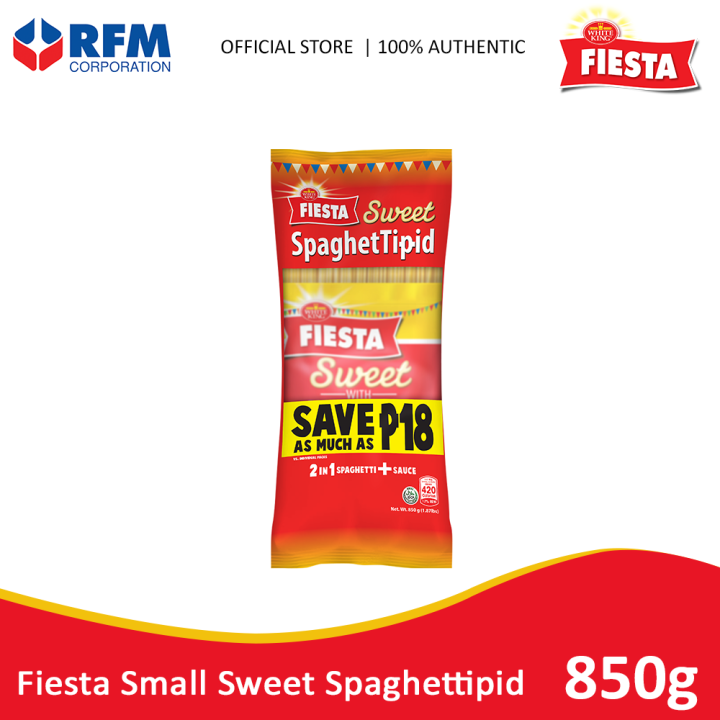 Fiesta Small Sweet Spaghettipid: Fiesta Spaghetti Pasta 350g + Fiesta ...