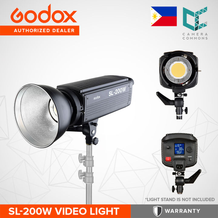 Godox SL-200W LED Video Light SL200 (Daylight-Balanced) | Lazada PH