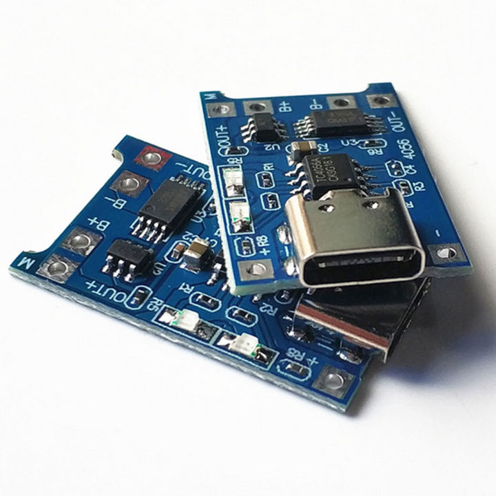 Type-c/Micro USB 5V 1A 18650 TP4056 Lithium Battery Charger Module ...