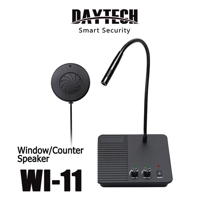 DAYTECH Window Speaker System Window Intercom System Anti-Interference ... DAYTECH Window Speaker System Window Intercom System Anti-Interference ...