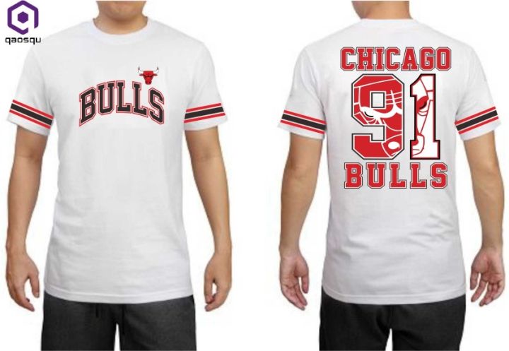 Baju Pria Kaos "Chicago 91 Bulls" | Lazada Indonesia