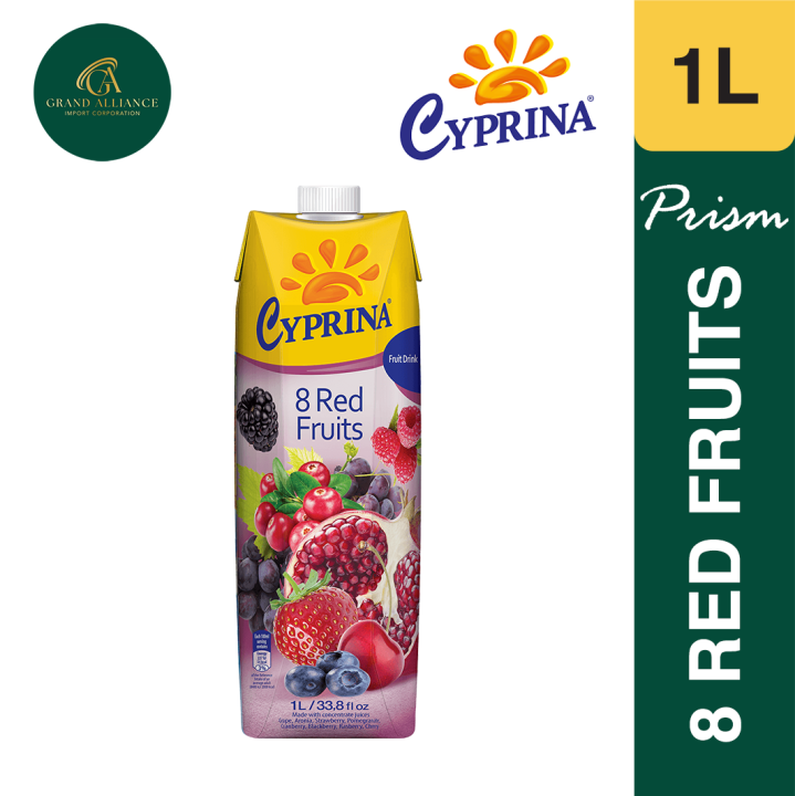 Cyprina 8 Red Fruits Drink Prism 1 Liter | Lazada PH