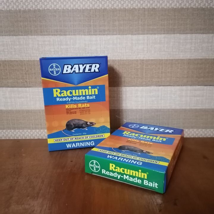 Bayer / Envu Racumin Ready-Made Bait 50g (Rat Bait) | Lazada PH