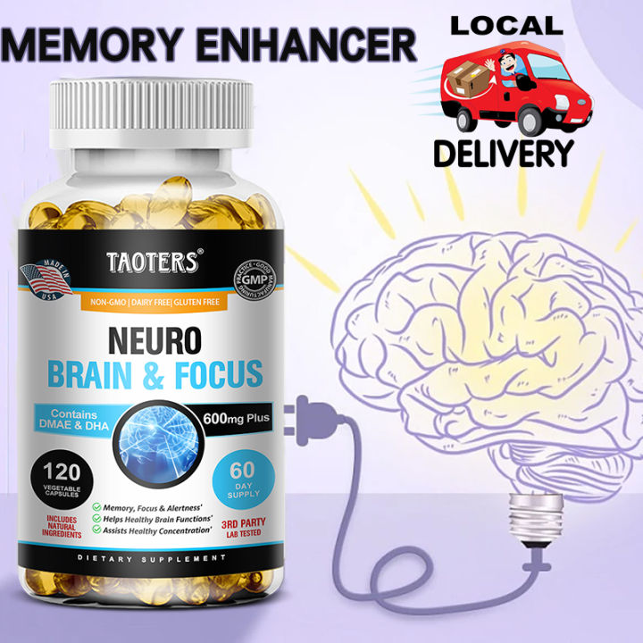 Suplemen nutrisi otak, penambah daya ingat, penambah fokus, konsentrasi ...