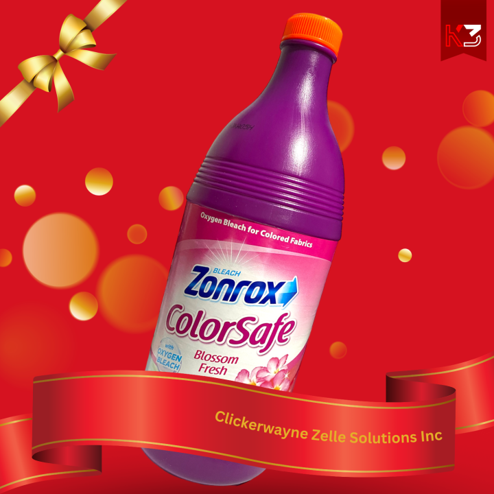 Zonrox Colorsafe Bleach Blossom Fresh 900mL | Lazada PH