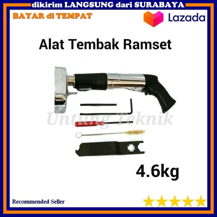 Ramset Gun set - Alat tembak Fisher Ramset | Lazada Indonesia