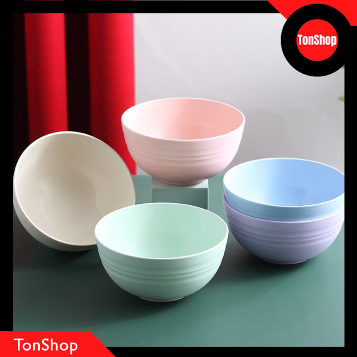 Mangkok Jerami Gandum / Mangkok Makan / Mangkok Nasi / Mangkok Soup ...