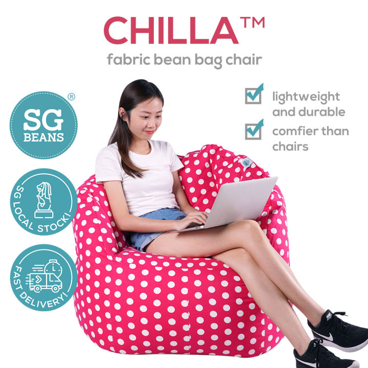 Chilla Fabric Bean Bag | Durable Bean Bag Chair | Quality Bean Bag Sofa by SG Beans (SG Ready ...
