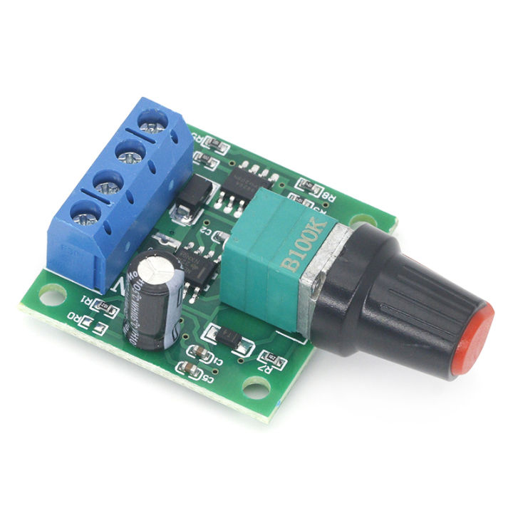 WSG 2A 90W PWM 12V DC Motor Speed Controller Module DC-DC 1.8V-12V ...