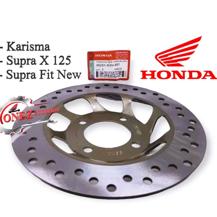 Piringan Disk Cakram Depan Supra X 125 Karisma Fit New | Lazada Indonesia