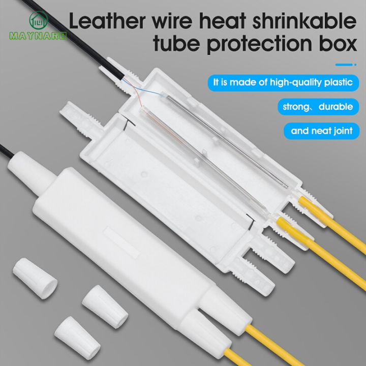 Optical Fiber Waterproof Box FTTH Drop Cable Protection Box for Indoor ...