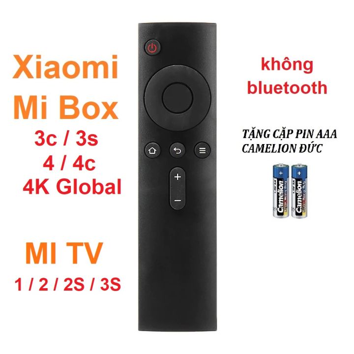 [HCM]Remote điều khiển Xiaomi Mi box 3c 3s 4 4c 4K Global Mibox smart ...