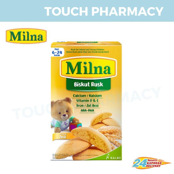 MILNA Baby Rusk Original 260G | Lazada