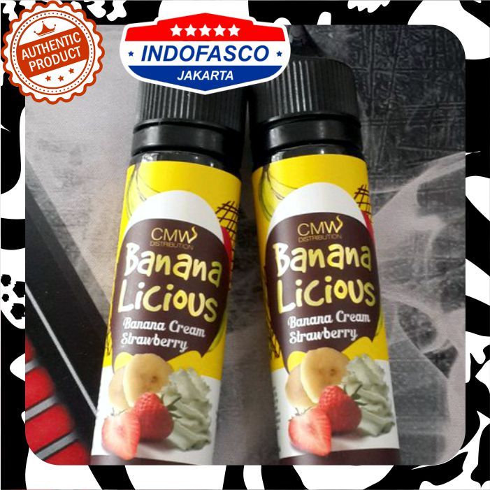 Liquid Freebase Bananalicious 60ml By CMW Emkay | Lazada Indonesia