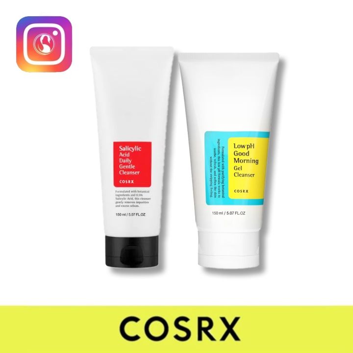【COD】 COSRX Salicylic Acid Daily Gentle Cleanser/Low Ph Good Morning ...