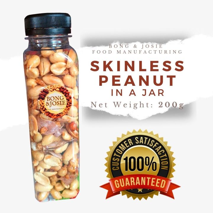 SKINLESS PEANUT IN A JAR - CRISPY, ALWAYS FRESH COOKED | Lazada PH