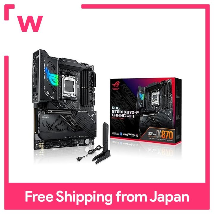 ASUS ROG STRIX X870-F GAMING WIFI AMD Ryzen 9000 Series AM5 compatible ...