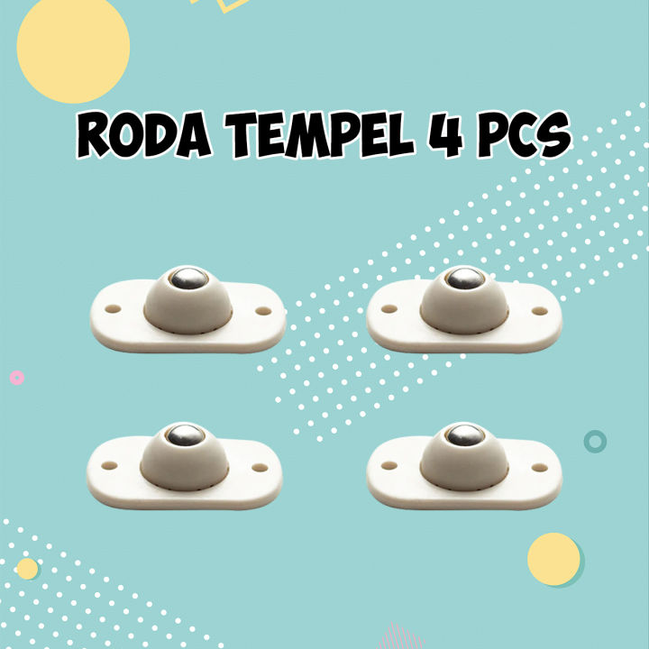 BW-C240 Roda Kecil Tempel Tambahan 4IN1 Roda Tempel Universal Roda ...