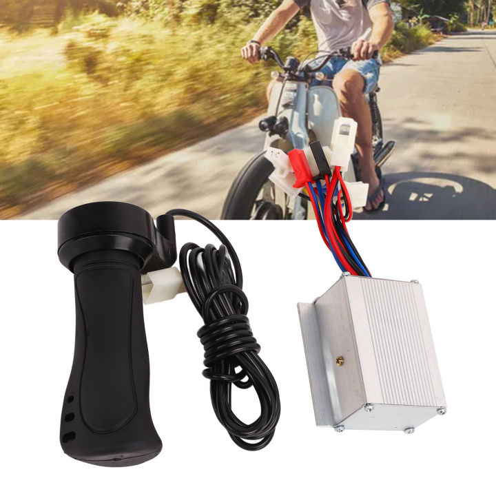 Long Line Throttle Twist Grip Aluminum Alloy Shell 12V 250W Electric ...