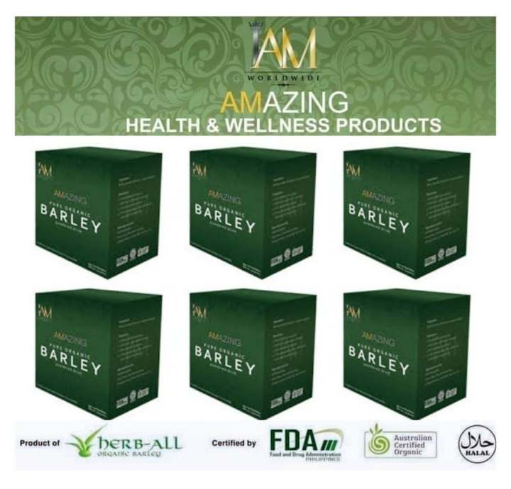 100% Authentic Amazing Pure Organic Barley 6 Boxes Copper (Include ...