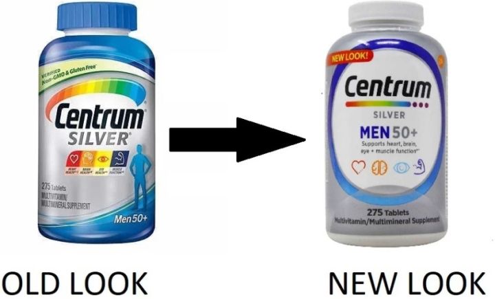 Centrum Silver Men 50+ Multivitamin 100 / 200 / 275 Tablets | Lazada