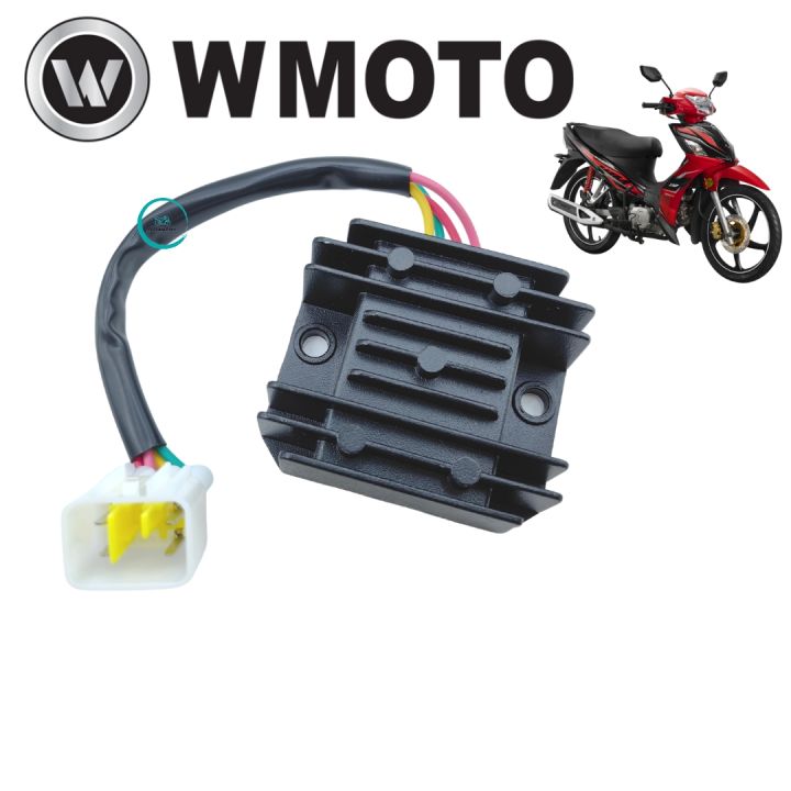 RECTIFIER REGULATOR RECTIFIRE REGULATOR KATAU WMOTO WM110 W MOTO WM 110 ...
