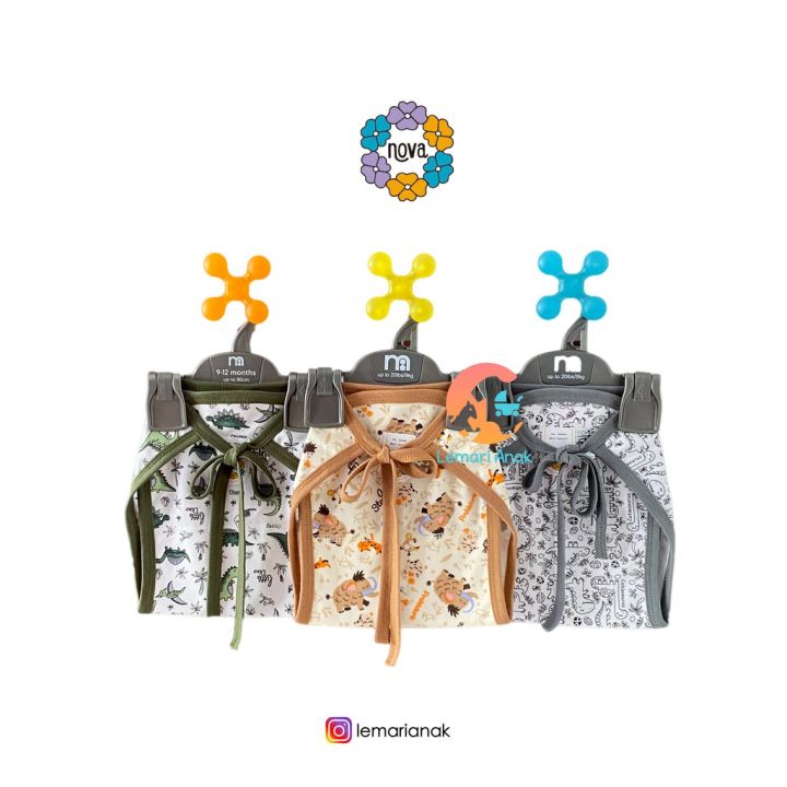 NOVA 3-Piece Popok Tali - Popok Bayi - Popok Kain (MIXED SERIES ...