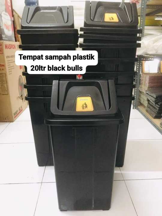 Tong sampah plastik 20 liter | Lazada Indonesia