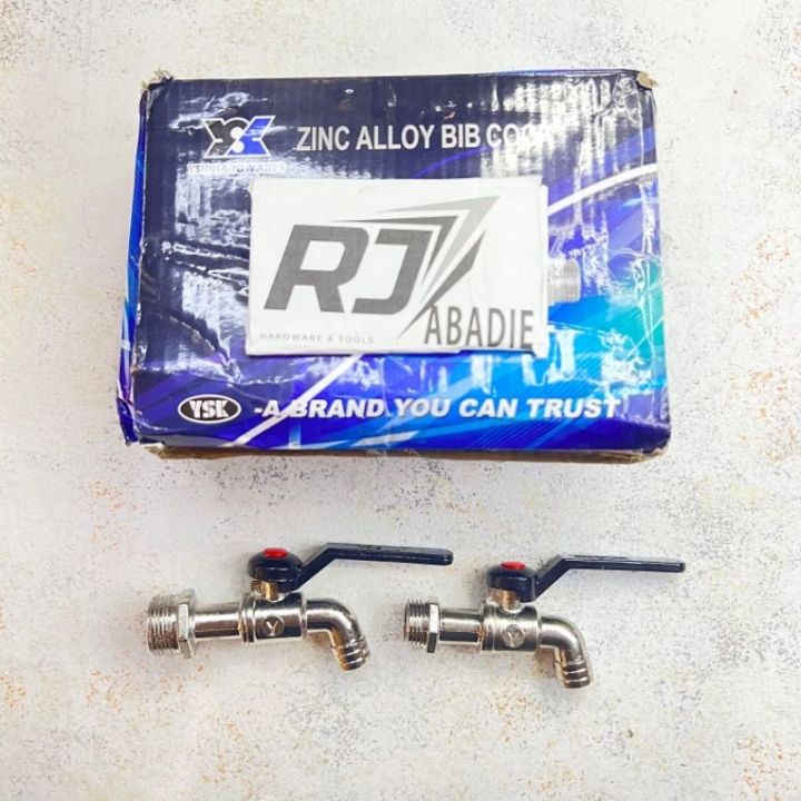 Kran Air Besi Keran Bola Cor Hitam Tembok YSK 1/2 3/4 | Lazada Indonesia