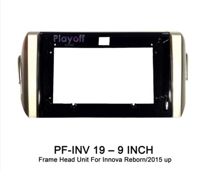 Frame Head Unit 9 Inch 10 Inch Mobil Innova Reborn Frame Android - 9 ...