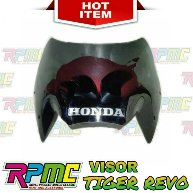 VISOR BARONG TIGER REVO TIREV KACA HITAM TEBAL | Lazada Indonesia